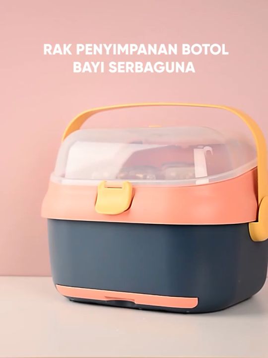 Angola Rak Pengering Botol Bayi Anak C38 Penyimpanan Perlengkapan Bayi ...