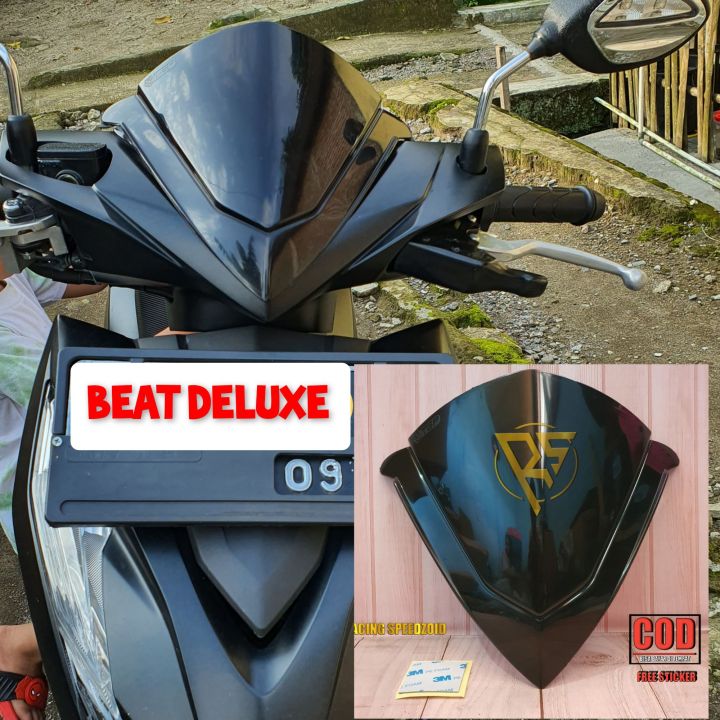 VISOR HONDA BEAT DELUXE 2020 - 2022 WINDSHIELD BEAT DELUXE 2020 -2022 ...