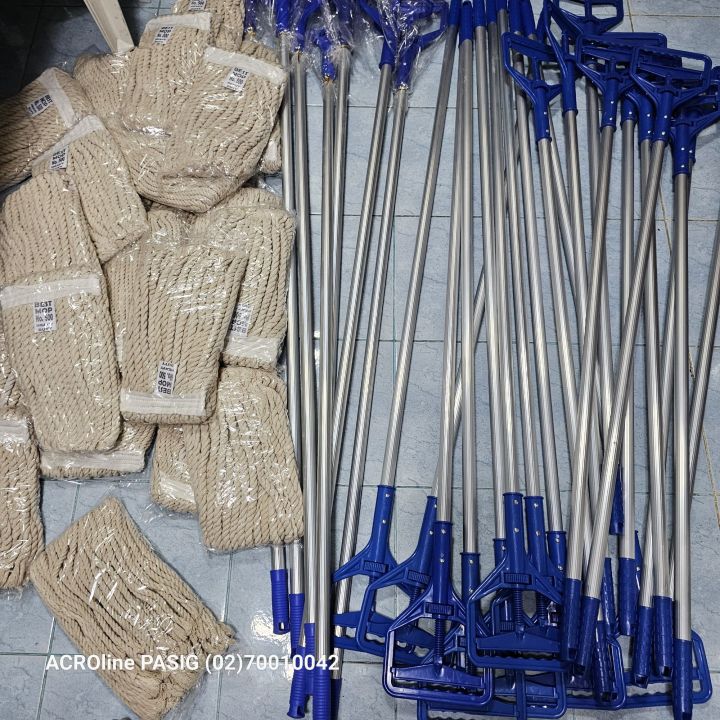 ORIGINAL PURE ALUMINUM INDUSTRIAL MOP HANDLE | Lazada PH