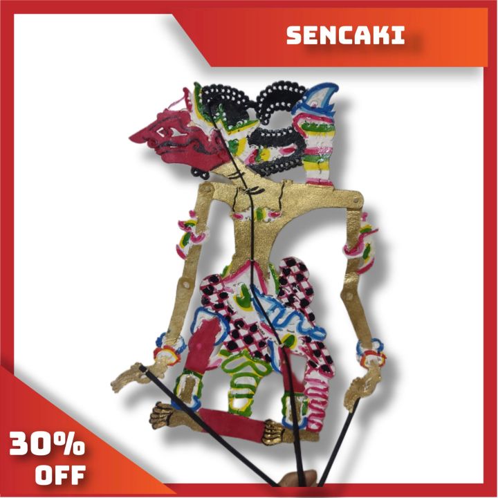 wayang kulit asli karakter sencaki | Lazada Indonesia