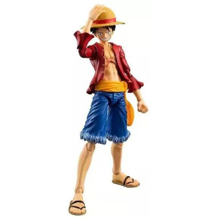 PVC Anime One-Piece Luffy Monkey D Collectible Action Figure Model Toy ...