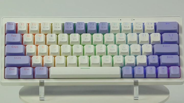 【DELIVER IN 3 DAYS】 ZIFRIEND ZA63 PRO 63 Keys Mechanical Keyboard Wired ...