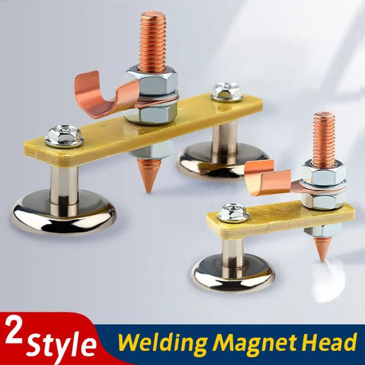 1pc Welding Magnet Head Magnetic Welding Ground Clamp Holder Fixture ...