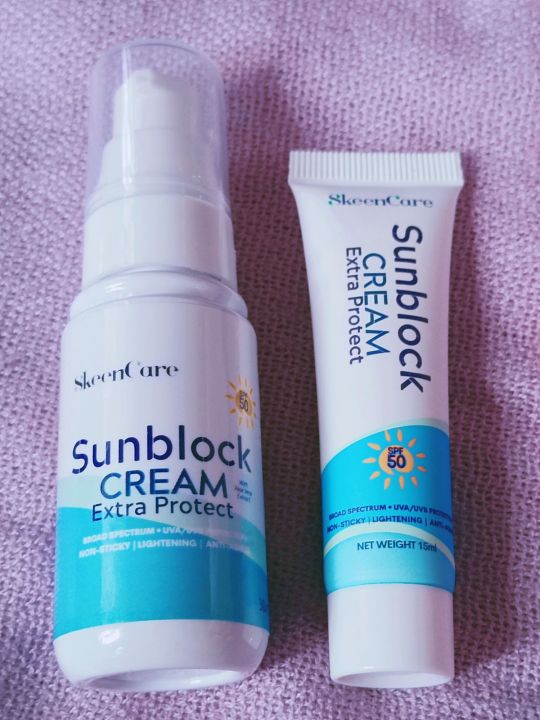 SkeenCare SUNBLOCK CREAM SPF 50 | Lazada PH