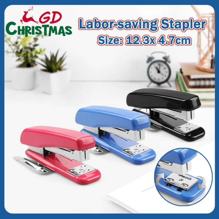 1pcs Labor-saving Stapler HD-50R with Hook Functional stapler Original for Office School ...