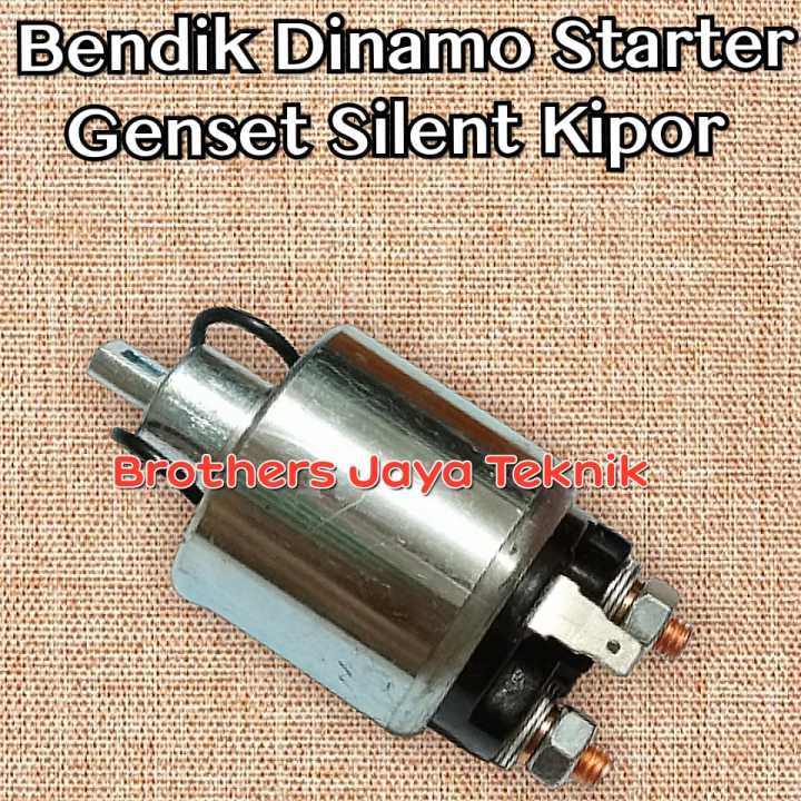 186F Relay Bendik Dinamo Starter Mesin Genset Solar Silent Kipor Kama ...