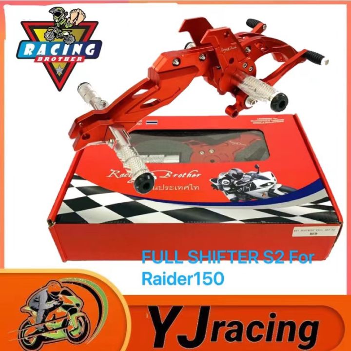 Full Shifter S2 For Raider150 Carb or Fi Rear set Racing brother ...