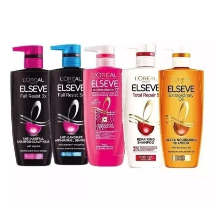 L'OREAL PARIS ELSEVE SHAMPOO 620ML | Lazada