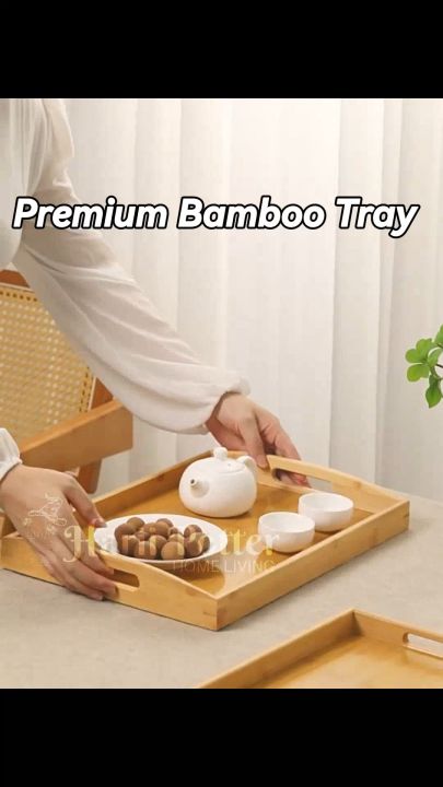 Wooden Tray Food Serving Tray Makanan Dulang Kayu Makanan Dulang ...