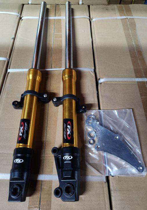 Front Shock R150 With colored bottoms - dagdag porma sa mapormang R150 ...