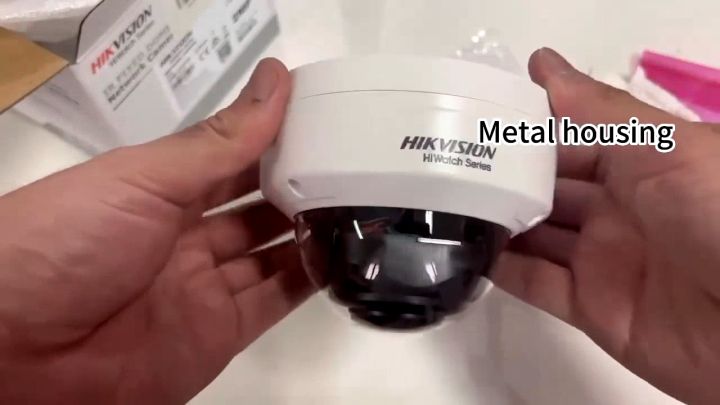 Hikvision IP Camera 2MP/4MP Fixed Dome Network Camera Water and dust ...