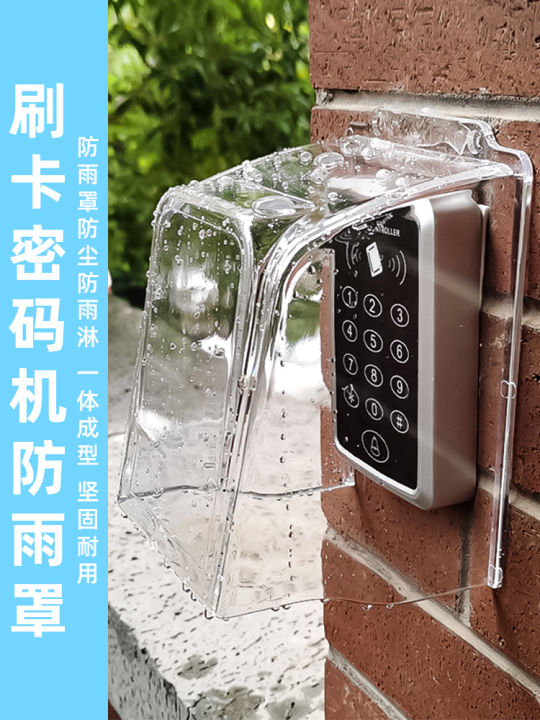 Outdoor Waterproof Rain Cover for Doorbell Access Control Outdoor Bell ...