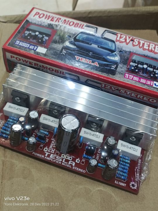 Driver power amplifier mobil Tesla 400w stereo final TIP | Lazada Indonesia