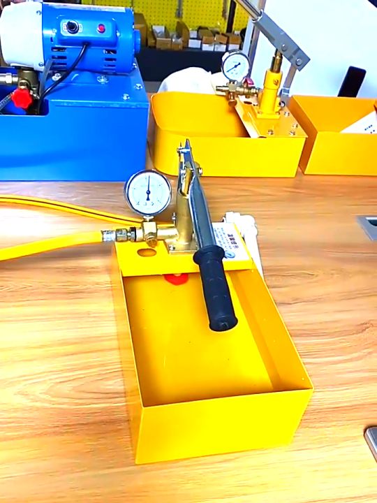 Aluminum Hydraulic Tester Hand Hydraulic Pump Tester Small Pump Body ...