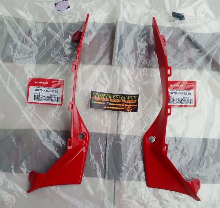 PANEL SHROUD CB150R LED V3 SAMBUNGAN SAYAP TANGKI CB150R V3 | Lazada ...