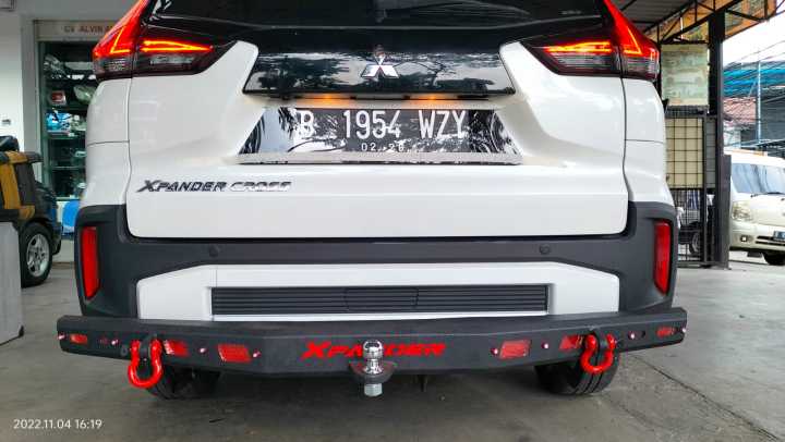Towing Belakang Xpander model Overland Besi Bumper Belakang Xpander ...