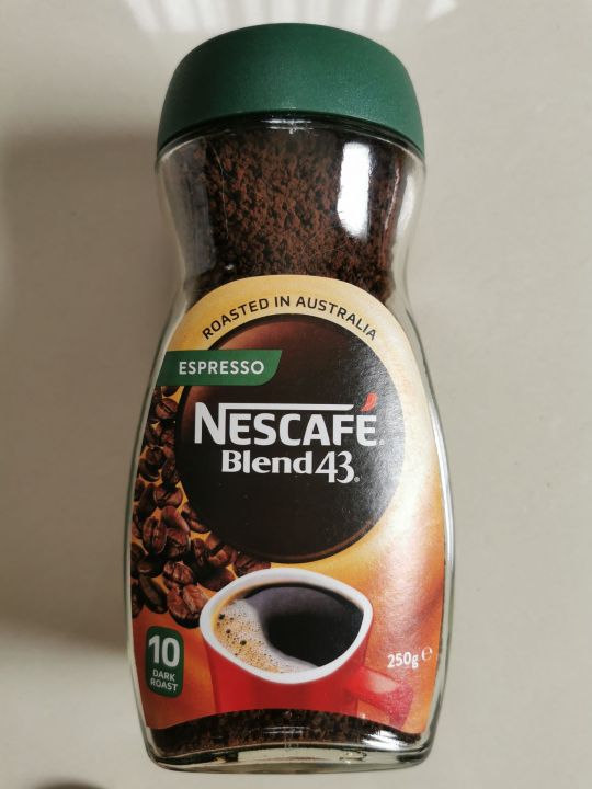 Nescafe Espresso Blend 43 Instant Coffee (Australia Imported) 250g.exp ...