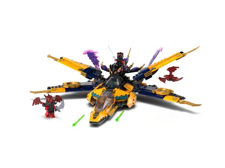 LEGO NINJAGO 71833 Ras and Arin's Super Storm Jet (510 Pieces) | Lazada.co.th