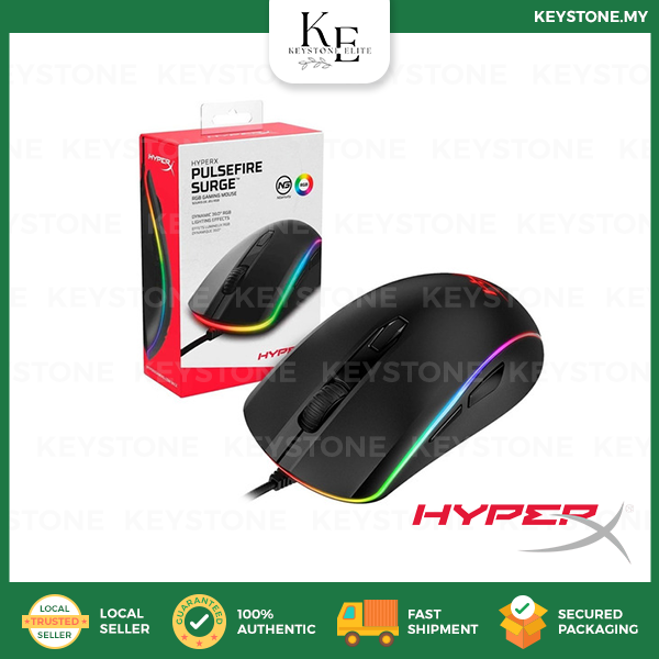 HYPERX Technology HyperX Pulsefire Surge RGB Gaming Mouse (MC002B) | Lazada