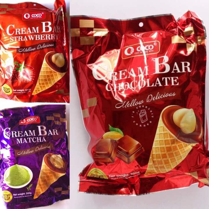 Cream bar chocolate flavor 300g | Lazada PH