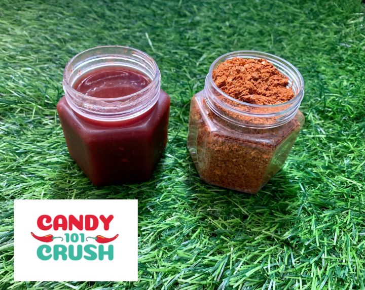 Chamoy Sauce + Tajin (Chilli Lime Powder) 125 ml each Combo Bottle ...