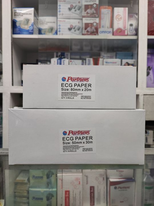 ECG PAPER 50mm x 30m 10 rolls per Box & 80mm x 20m 5 Rolls per Box ...