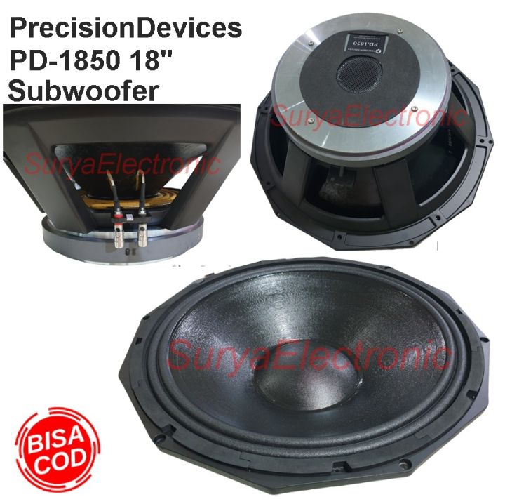 SPEAKER SUBWOOFER 18 INCH PD 1850 SPUL 5 INCH | Lazada Indonesia
