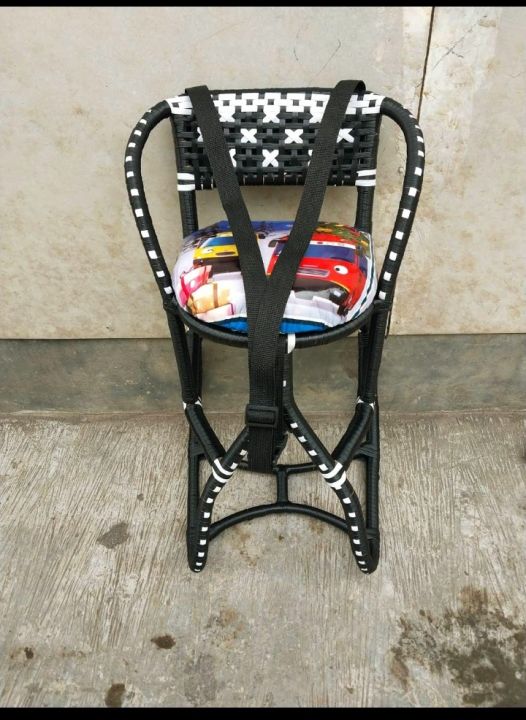 Kursi Boncengan full WARNA PLUS SABUK SEFTY 1 SET / Kursi Rotan Anak ...