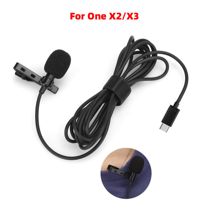 Mic For 360 x4 x3 x2 Lapel type-c microphone for one x4 / one x3 / one ...