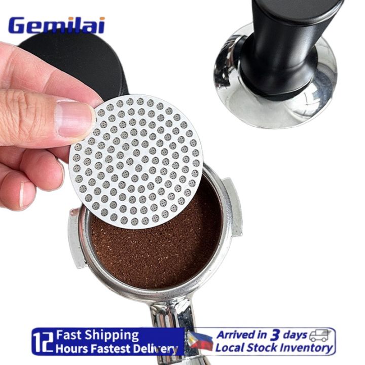 Portable double-layer stainless steel coffee filter screen, reusable ...