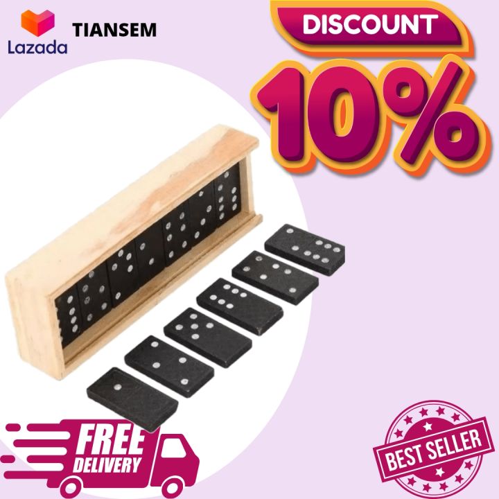 Domino Kayu Balok Leon | Lazada Indonesia