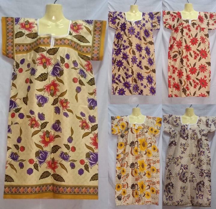 DL Petite Lady Duster Small to Medium Chines cotton batik duster Dress ...