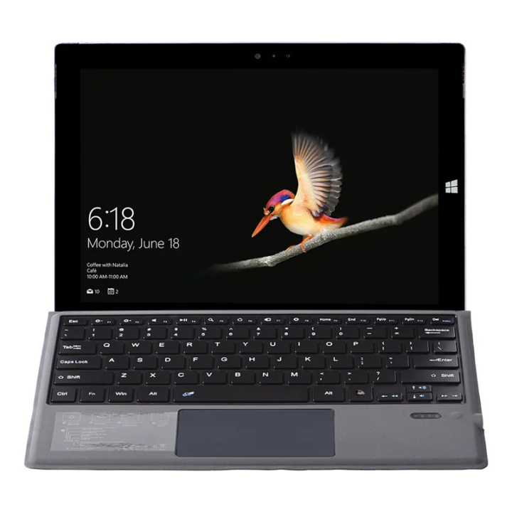 Surface Pro 3 4 5 6 7 Go2 Wireless Bluetooth Backlit Keyboard Suitable For Microsoft Tablet