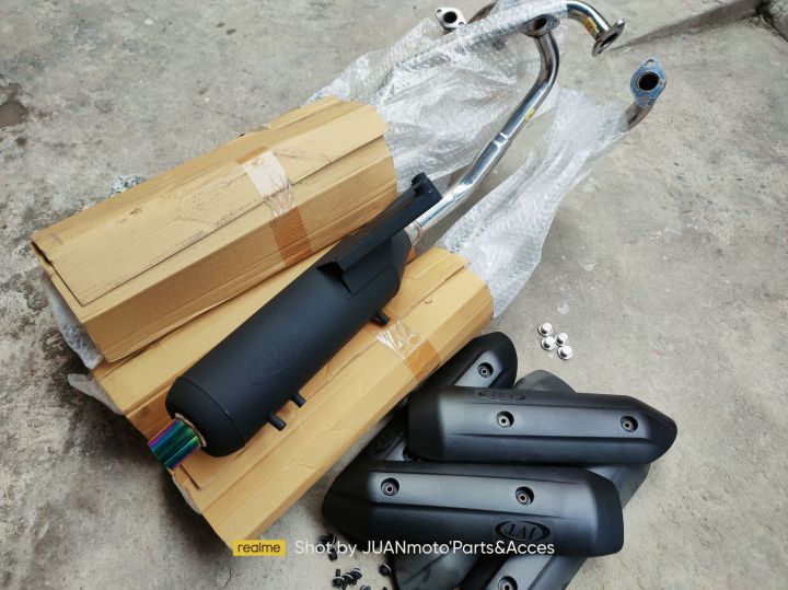 JVT PIPE V3 TITANIUM TIP ADJUSTABLE [ Click v2-v3/Mio i 125/ AeroxV1/V2 ...