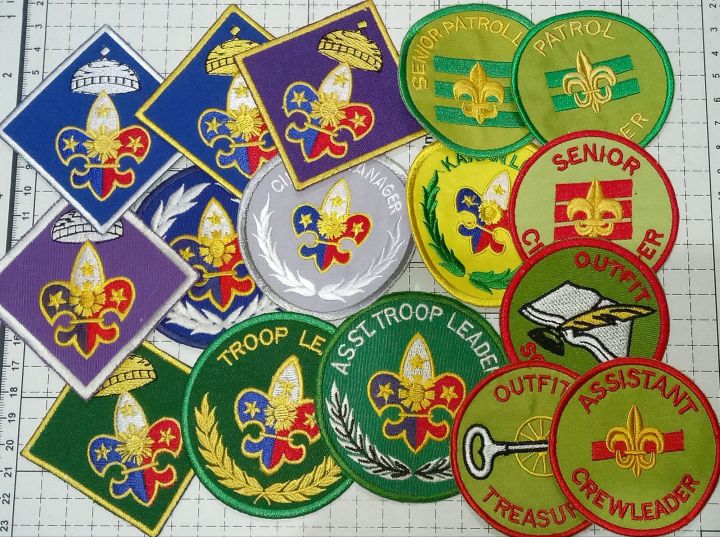 Scout Leadership Position Patches Badges | Lazada PH