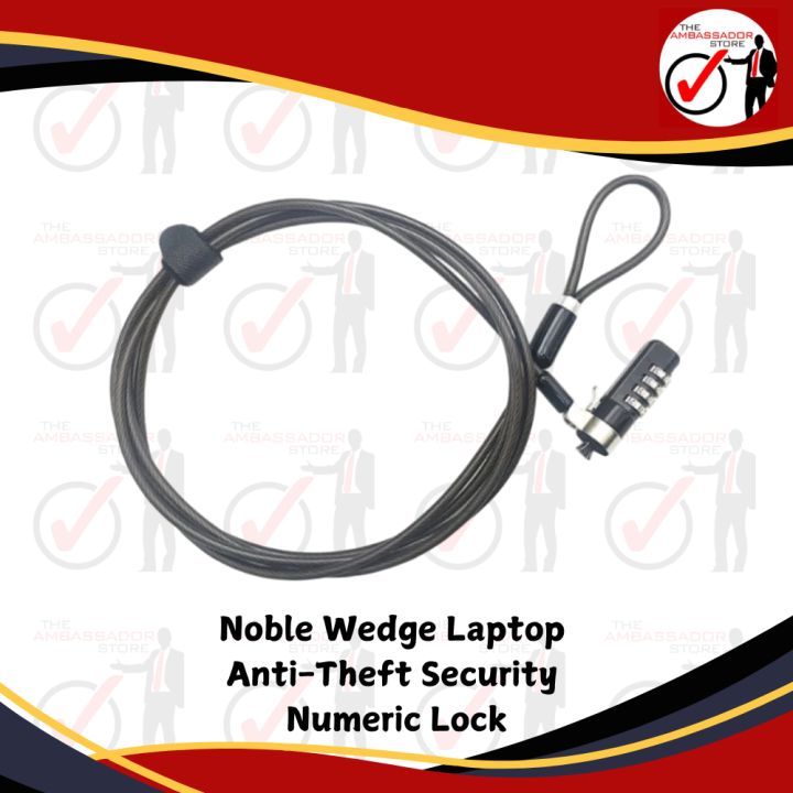 Noble Wedge Laptop Anti-Theft Security Numeric Lock for Dell Latitude ...