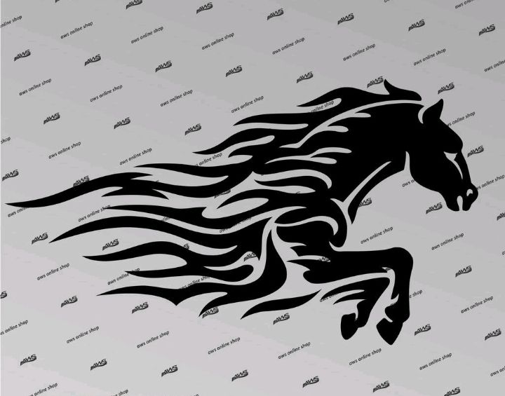 Sticker Kuda Api | Lazada Indonesia