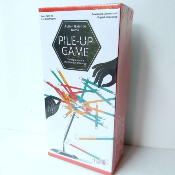 เกมฝึกไหวพริบ ความสมดุล Pile Up Game / Stick Stack Game | Lazada.co.th