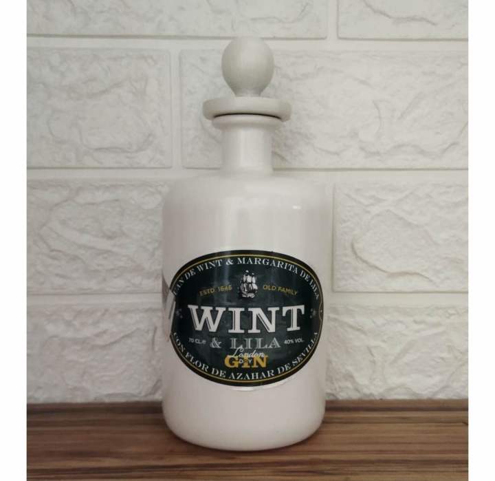 botol bekas miras wint gin / botol pajangan / botol koleksi | Lazada ...