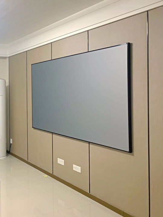 Pine Trees For Home Integrated Frame Projection Screen Support 4K HD ...