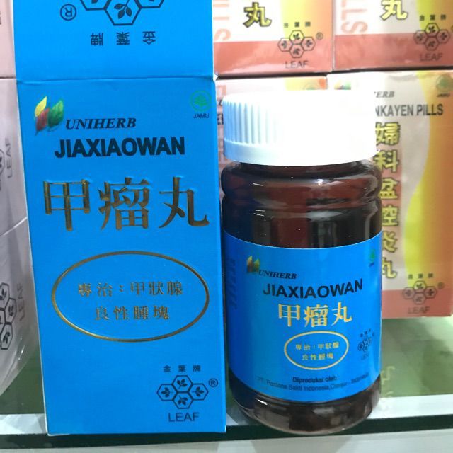 UNIHERB JIAXIAOWAN 150PIL JIA LIU WAN PROGOSLEP GONDOK KELENJAR LEHER ...