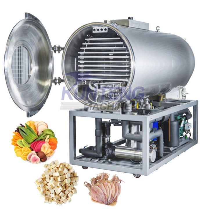 Small Lyophilizer Vacuum Liquids Freeze Fruit Dryer Sublimation ...
