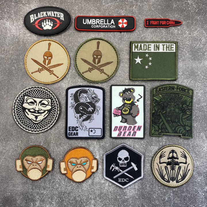 Miếng Dán Thêu EDC Arm Patch Magic Stick Embroidery Cloth Label ...