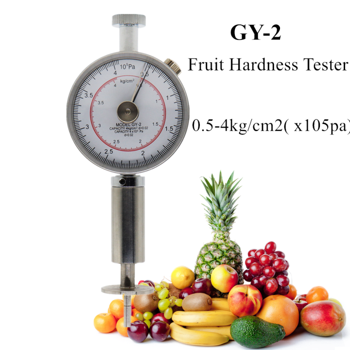 Fruit Hardness Tester GY-2 Fruit Penetrometer Fruit Sclerometer Fruit ...