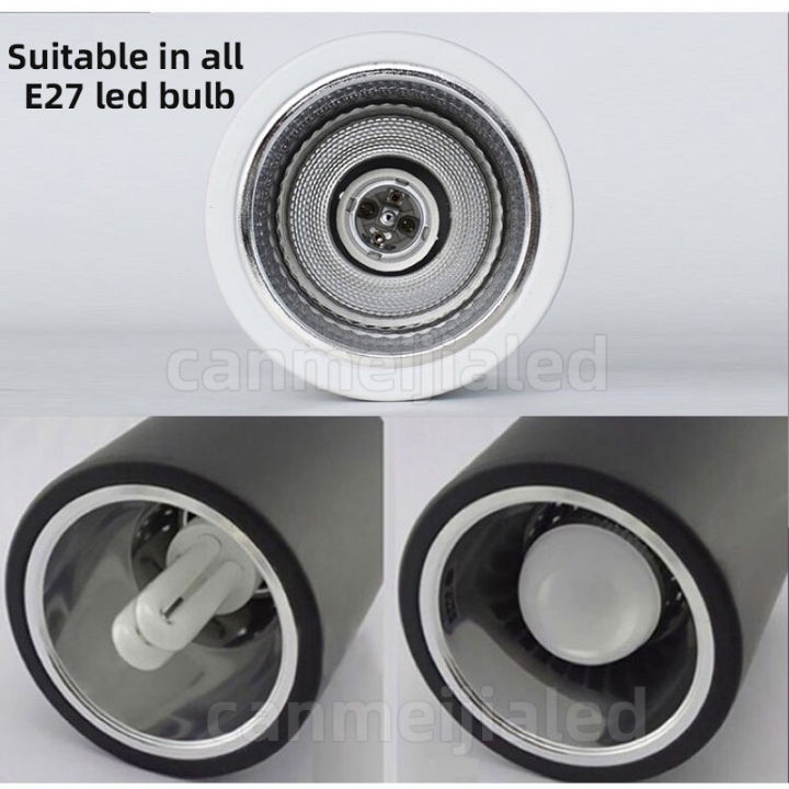 Free Replaceable Bulb】 Led Downlight Surface E27 Ceiling Light ...
