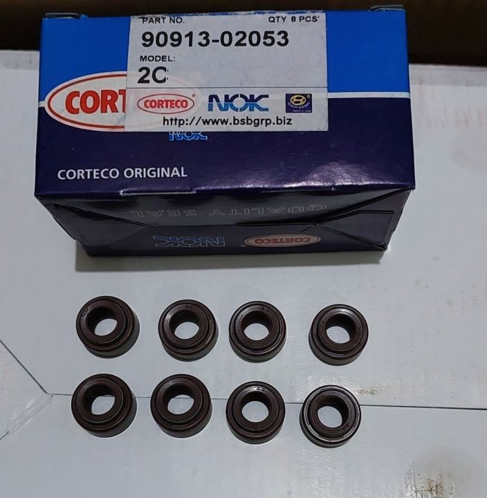 90913-02053 VALVE SEAL CAP TOYOTA TAMARAW FX 2C CORTECO ORIGINAL (585 ...