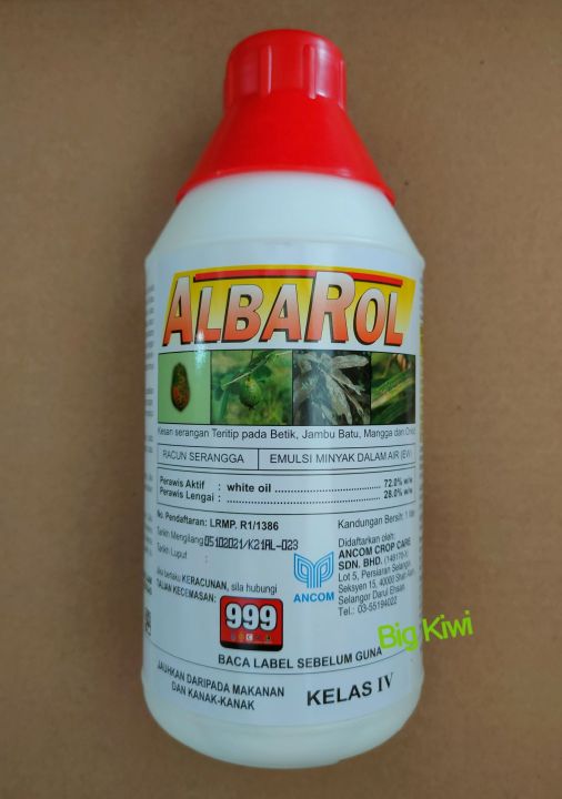 Albarol white oil 1L - racun serangga insecticide teritip kutu thrip ...