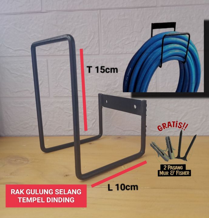 RAK SELANG GULUNG TEMPEL DINDING | Lazada Indonesia