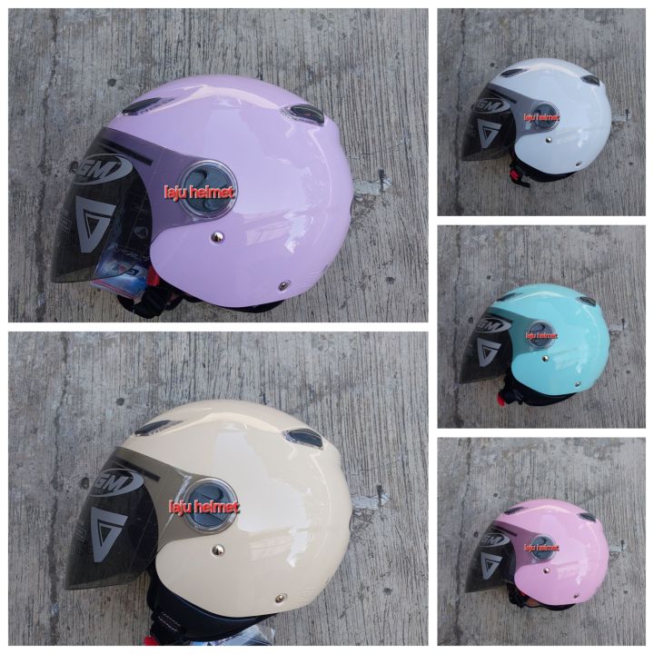 HELM GM VENUS HIJAB SOLID ORIGINAL | Lazada Indonesia