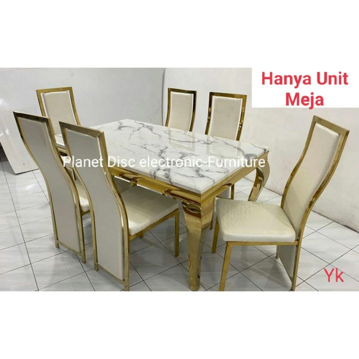 Meja makan Marmer Dining Table Meja Makan batu marmer Promo murah ...